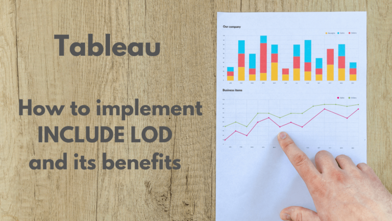 Tableau – How to implement INCLUDE LOD and its benefits - StatusNeo