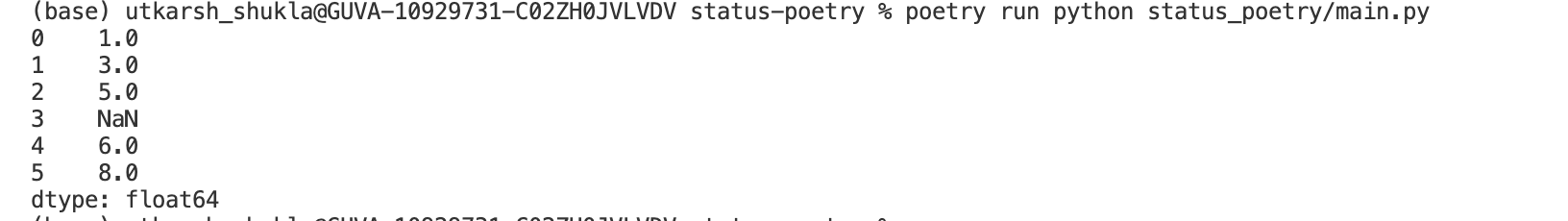 Poetry Python