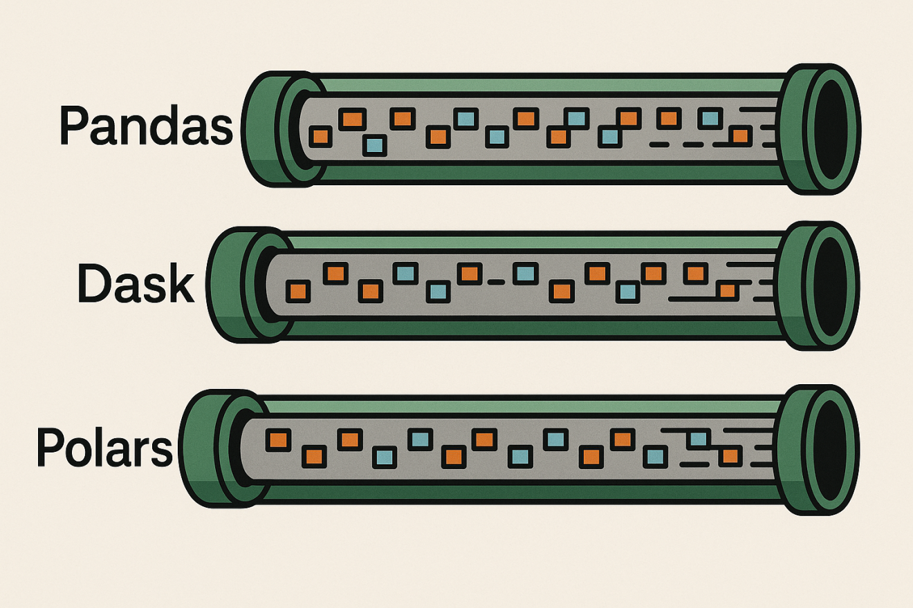 Battle of the DataFrames: Pandas vs. Dask vs. Polars